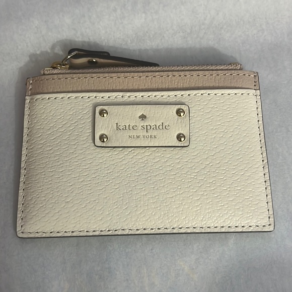 kate spade | Bags | Nwt Kate Spade Card Holder Wallet With Zipper From ...